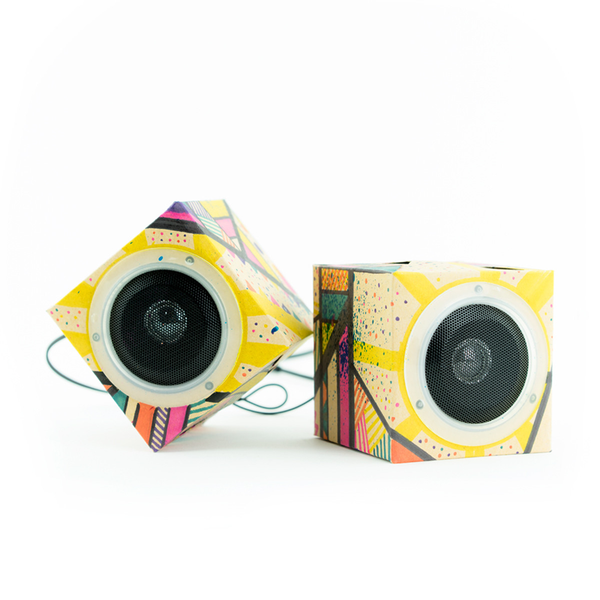 Seedling DIY Cardboard Speakers - Perfectly Smitten